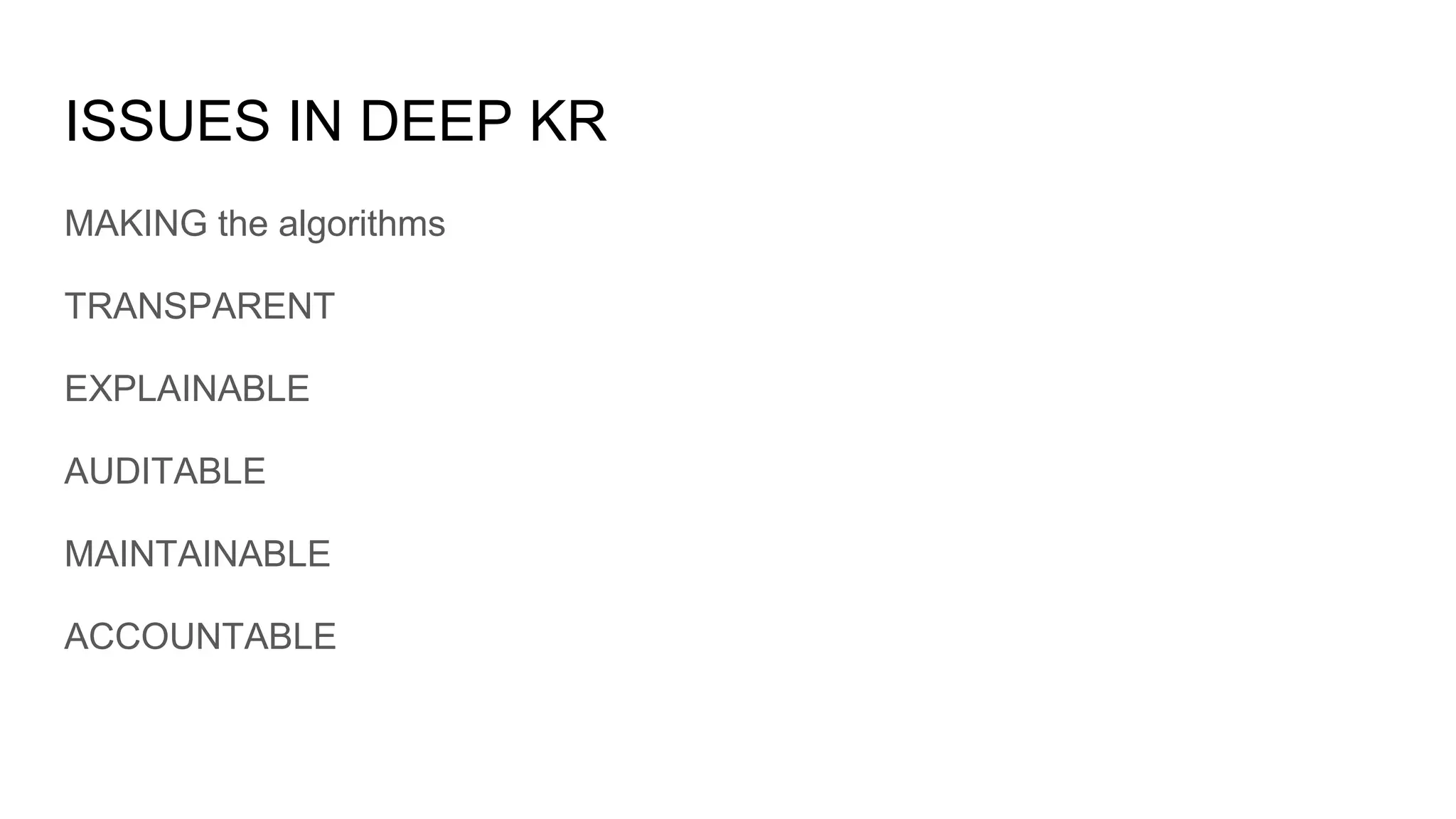 Deep knowledge representation | PPTX
