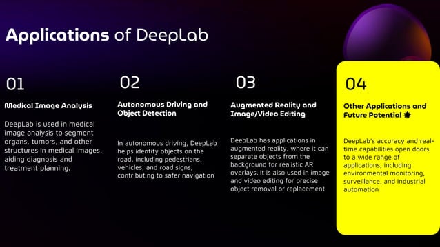 Deeplab ppt for machine learning and ai .pptx | Artificial Intelligence | Technology & Computing