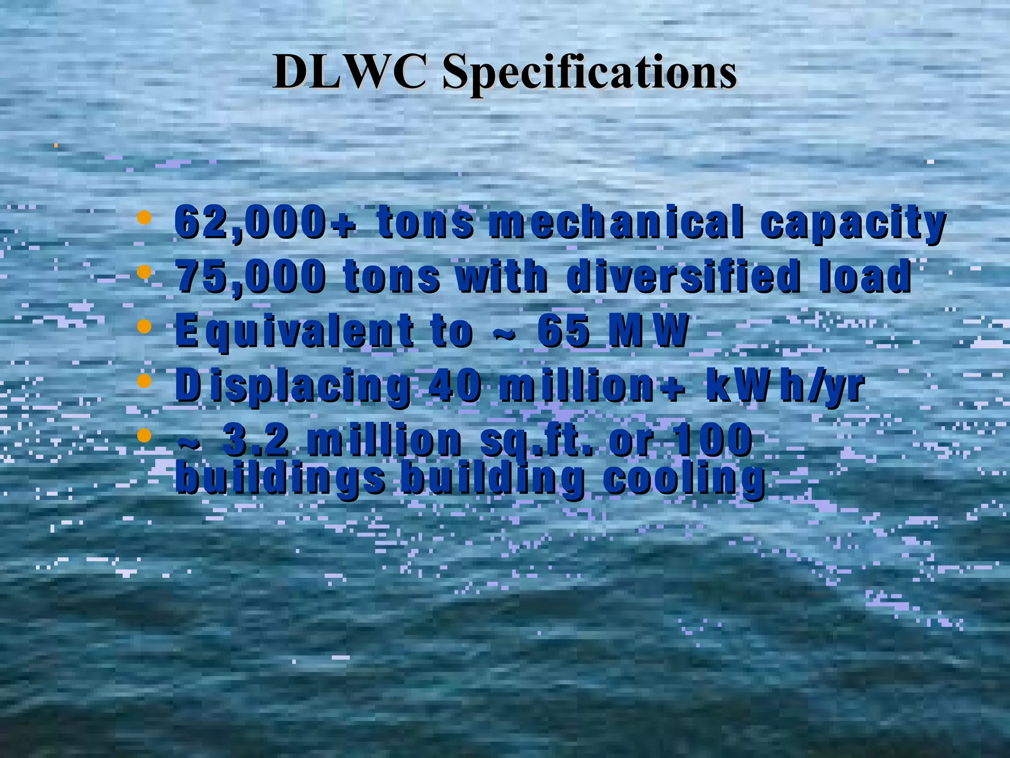 Deep Lake Water Cooling | PPT