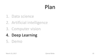 Application of deep leaning to computer vision | PPT