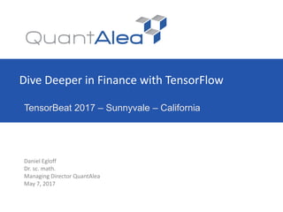 Deep Learning in Finance | PDF