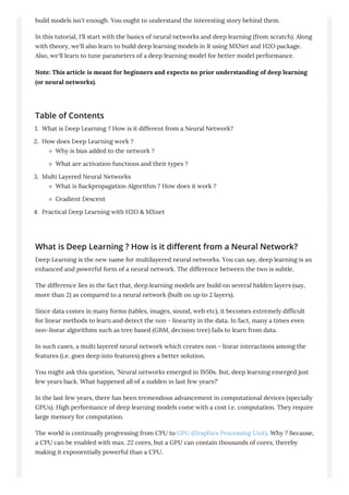 Understanding Deep Learning & Parameter Tuning with MXnet, H2o Package in R | PDF | Web ...