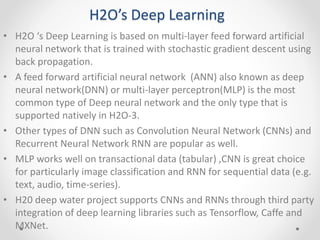 Introduction to Deep learning and H2O for beginner's | PPT