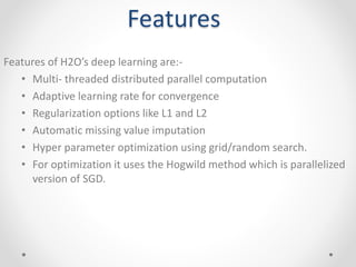 Introduction to Deep learning and H2O for beginner's | PPT
