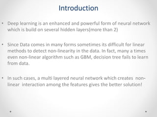 Introduction to Deep learning and H2O for beginner's | PPT
