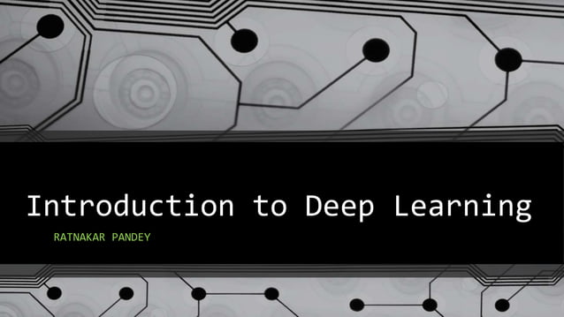 Deep learning | PPTX