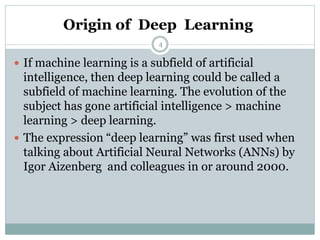 Deep learning | PPTX