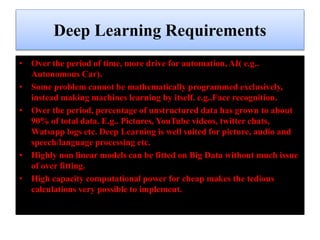 Deep learning | PPTX