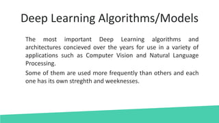 Deep learning | PPT