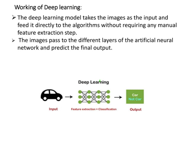 Deep learning.pptx | Artificial Intelligence | Technology & Computing