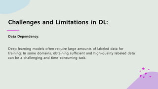Deep learning intro and examples and types | PPTX