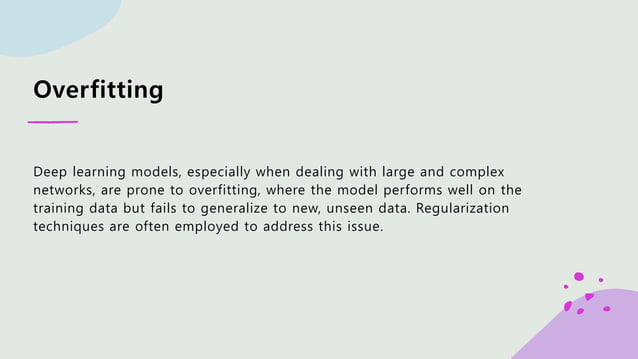 Deep learning intro and examples and types | PPT