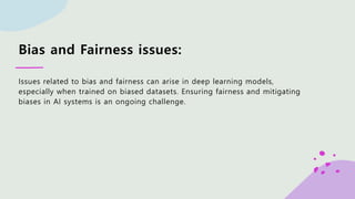 Deep learning intro and examples and types | PPTX