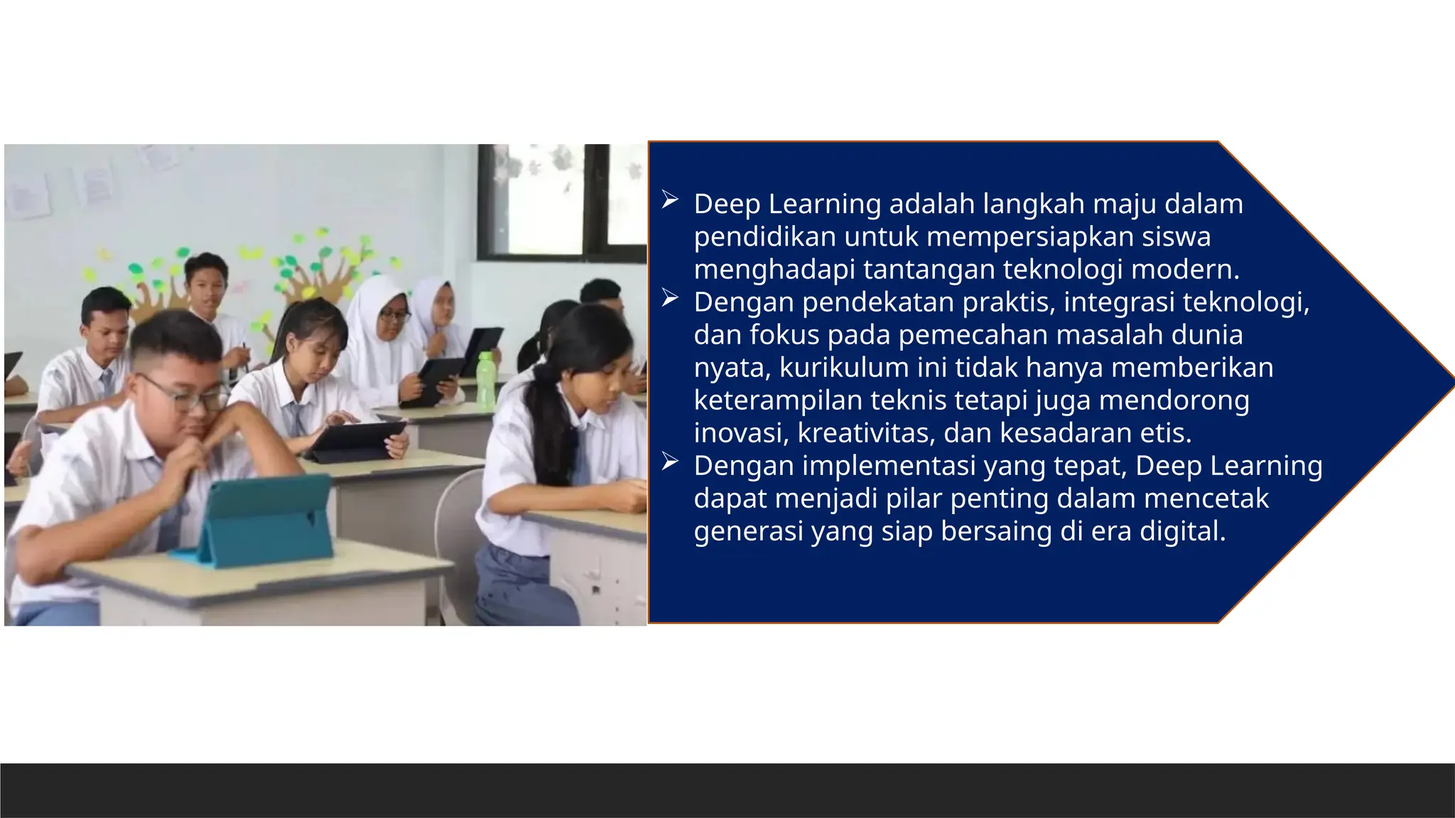 Pembelajaran sekolah dengan DEEP LEARNING | PPTX