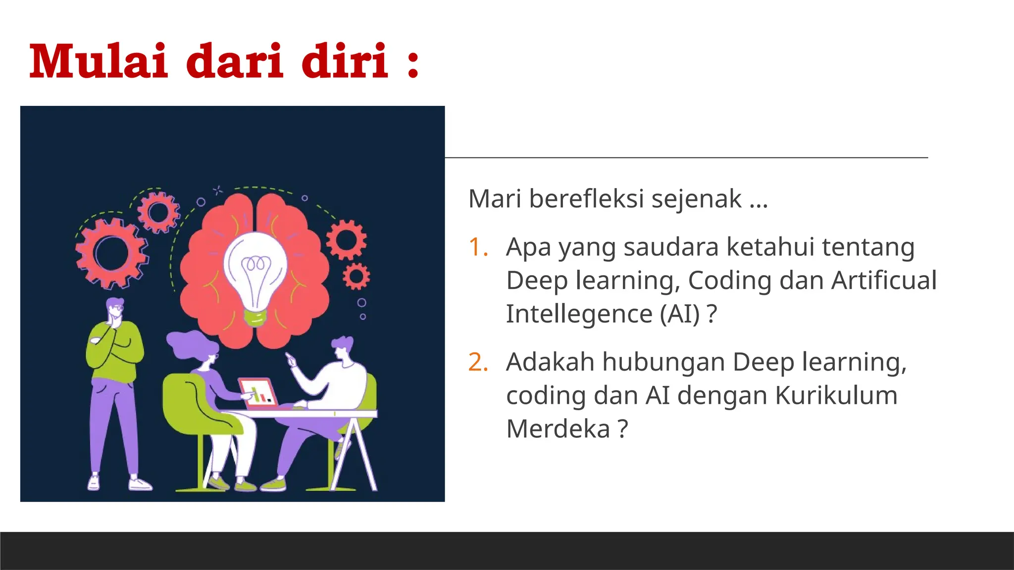 Pembelajaran sekolah dengan DEEP LEARNING | PPTX