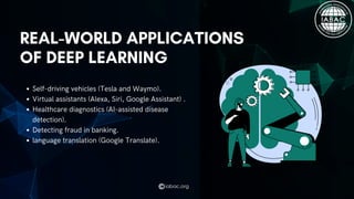 Deep Learning about| IABAC Certification | PDF