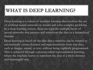 Deep Learning Fundamentals with Neural Networks and AI Concepts | PDF