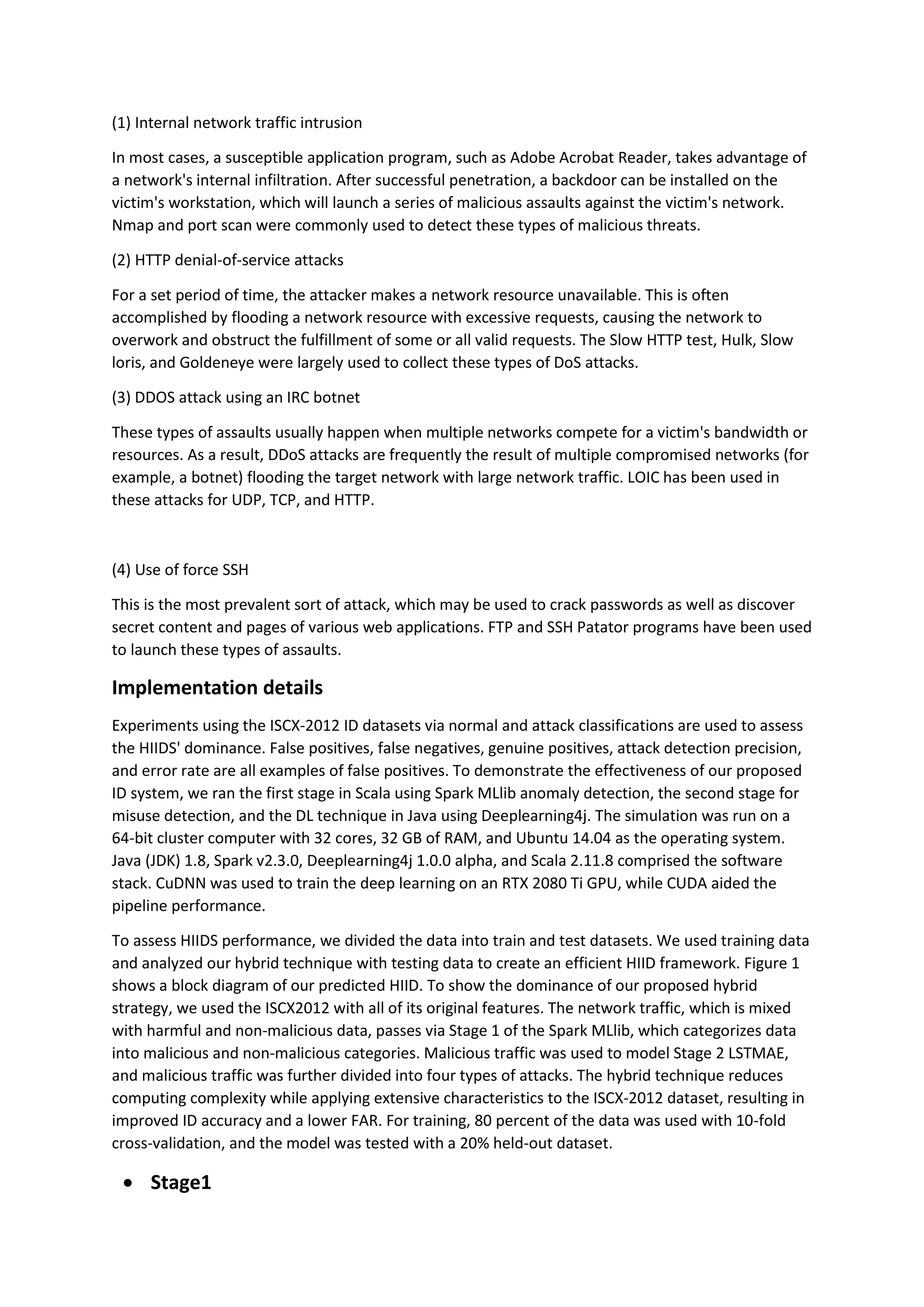 Deep learning based hybrid intelligent intrusion detection system | PDF