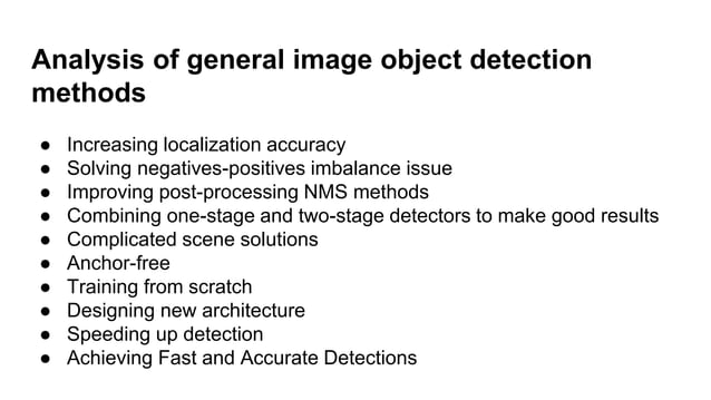 Deep learning based object detection | PPT
