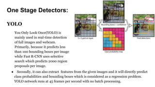 Deep learning based object detection | PPT