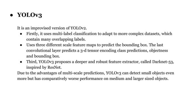 Deep learning based object detection | PPT