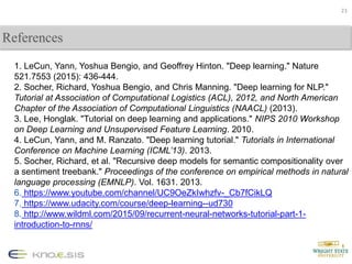 Semantic, Cognitive and Perceptual Computing -Deep learning | PPTX
