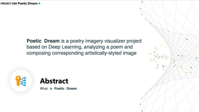 Poetic Dream - Deep Learning Maker Portfolio (Harvard REA Version) | PPT