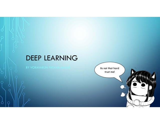Deep learning - Introduction | PPT