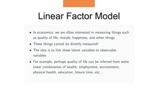 Chapter 13 Linear Factor Models | PPT