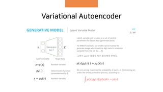 Chapter 20 - VAE | PPT