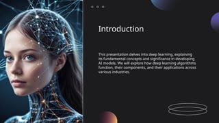 Deep Learning & AI Models and modern trends | PPT