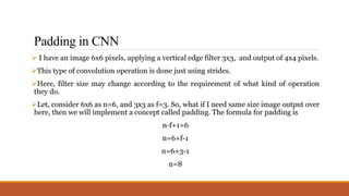 Deep learning algorithms | PPTX