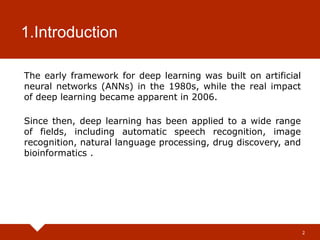 Deep learning and its applications in biomedicine | PPSX | Artificial Intelligence | Technology ...