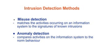Deep learning approach for network intrusion detection system | PPTX