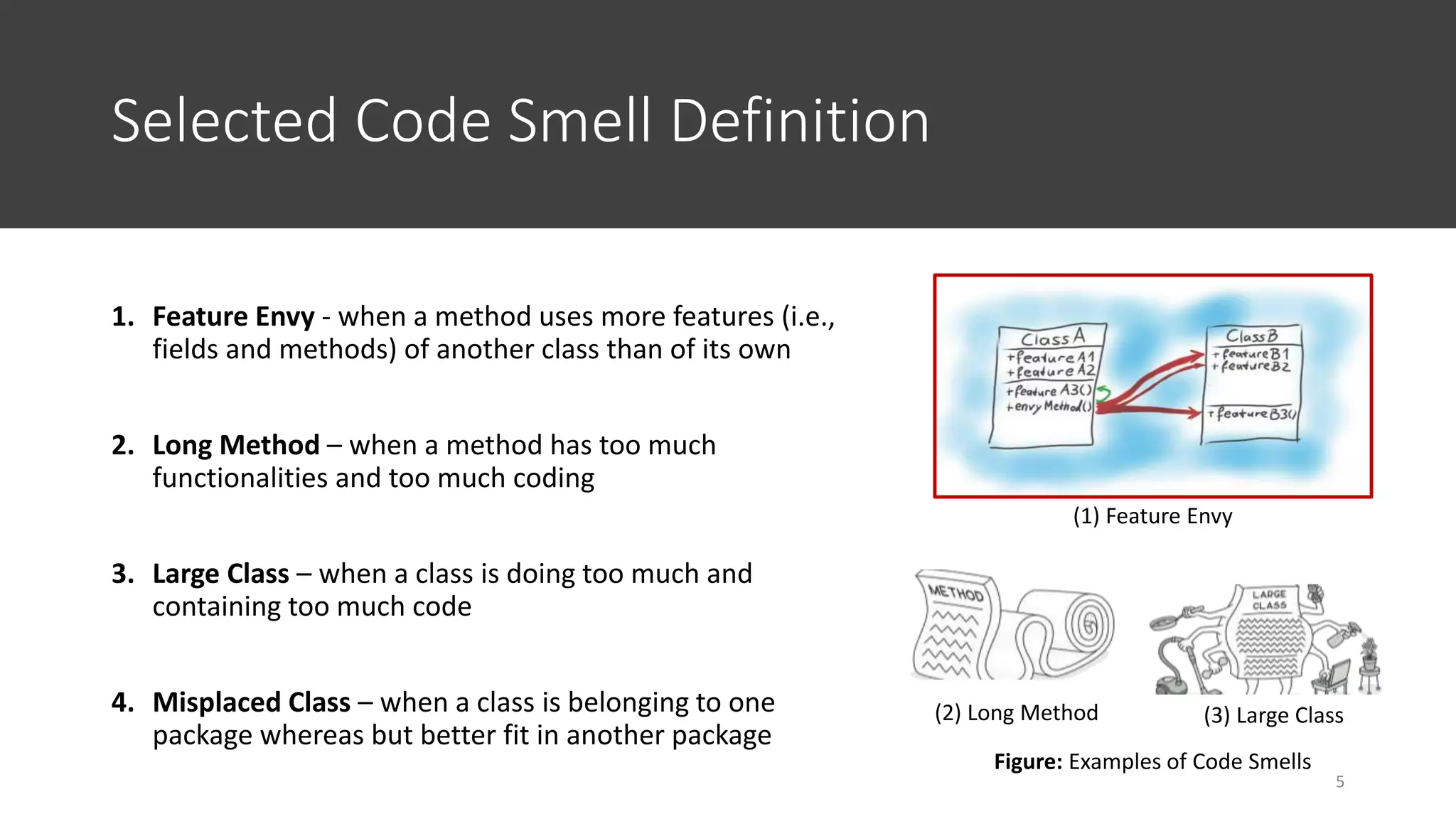 Deep learning based code smell detection - Qualifying Talk | PPTX
