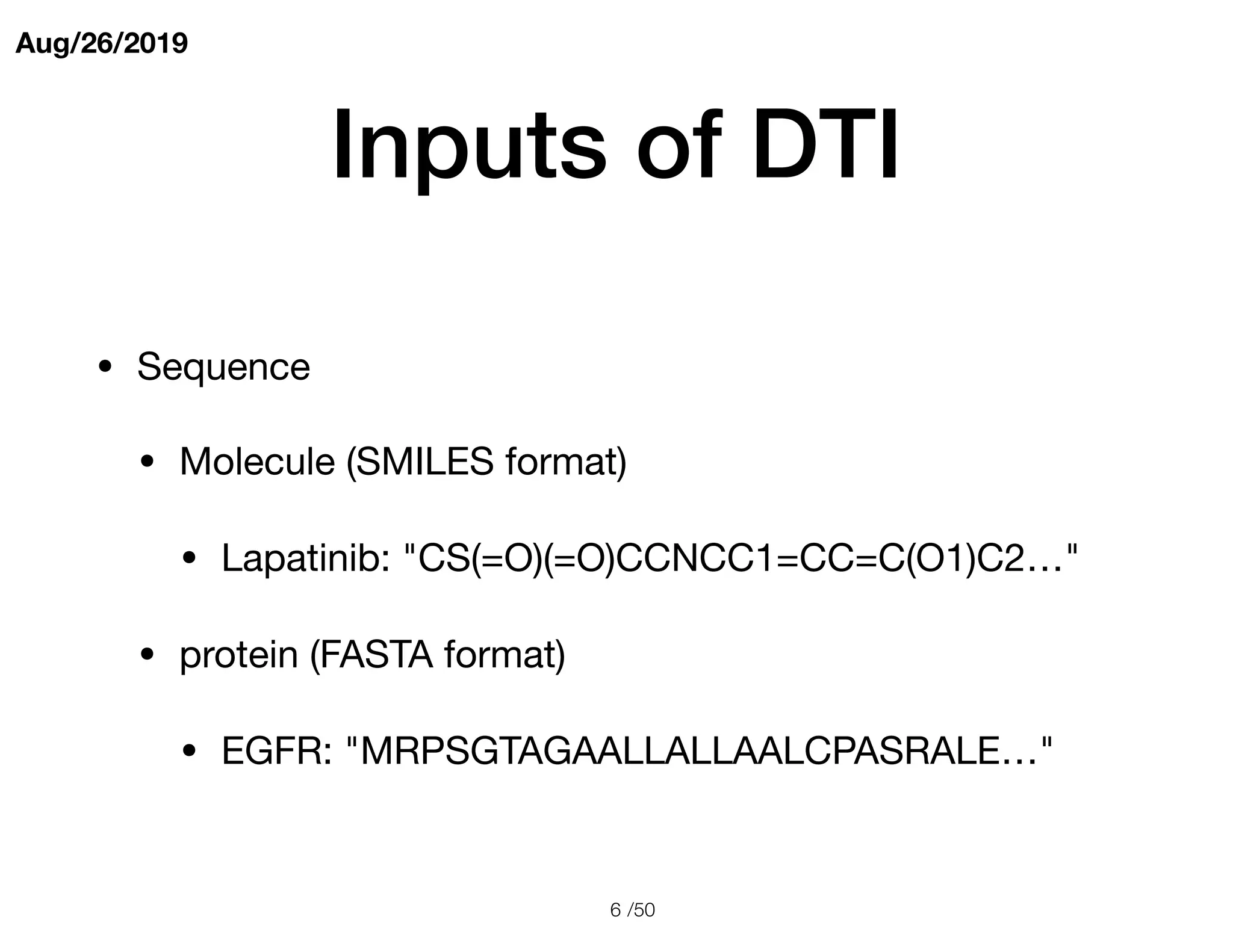 Deep learning based drug protein interaction | PPT Deep learning based drug protein interaction | PPT