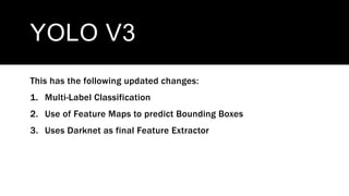 Deep learning based object detection | PPT
