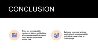 Deep learning based object detection | PPTX