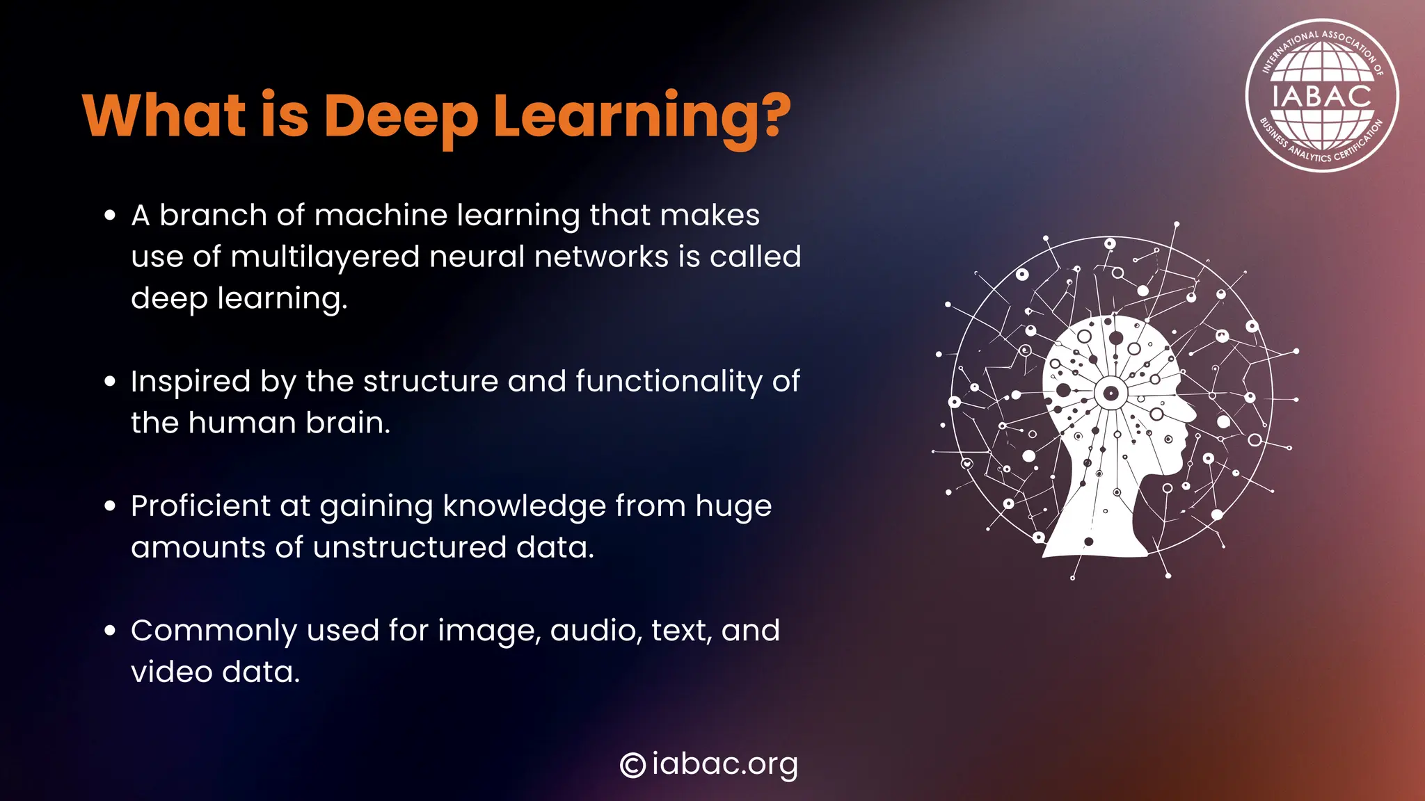 Deep Learning Certification | IABAC Certification | PDF
