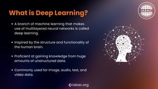 Deep Learning Certification | IABAC Certification | PDF