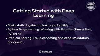 Deep Learning Certification for Mastery | IABAC | PPT