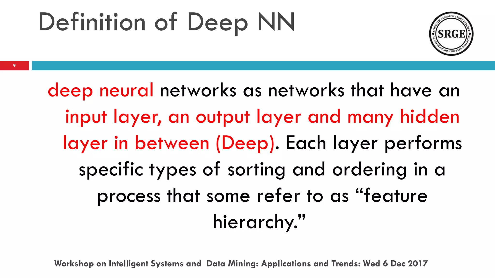 Deep learning: challenges and applications | PDF