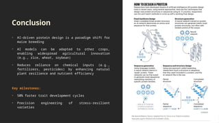 Deep Learning-Driven Protein Design for Maize Improvement: AI-Guided ...