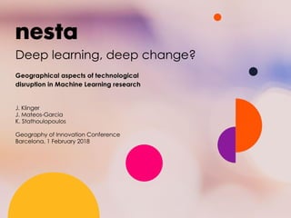 Deep Learning, Deep Change? | PPT
