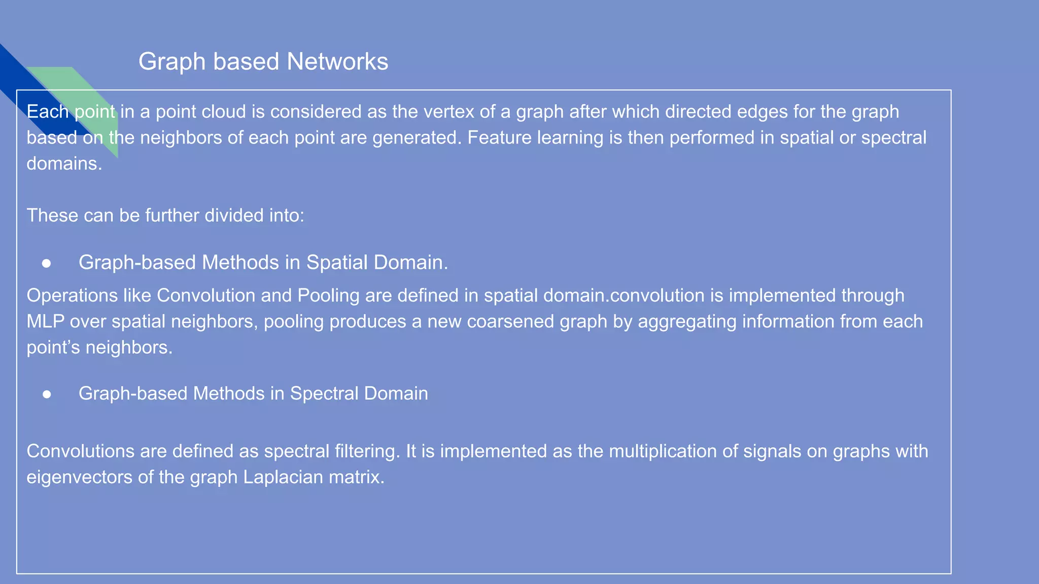 Deep learning for 3 d point clouds presentation | PDF