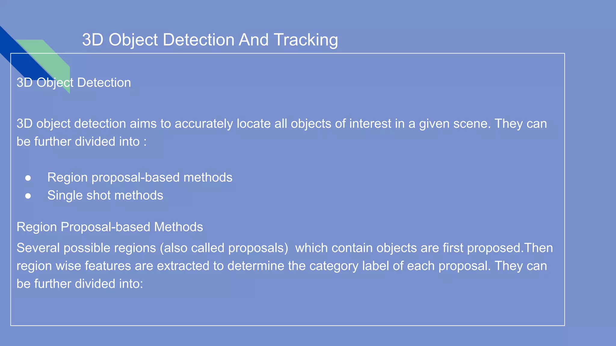 Deep learning for 3 d point clouds presentation | PDF