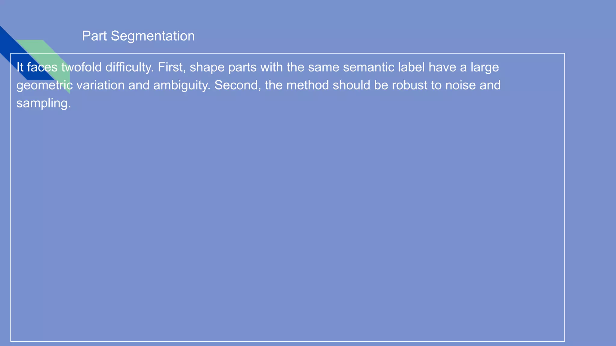 Deep learning for 3 d point clouds presentation | PDF