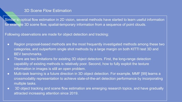 Deep learning for 3 d point clouds presentation | PDF