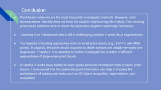 Deep learning for 3 d point clouds presentation | PDF