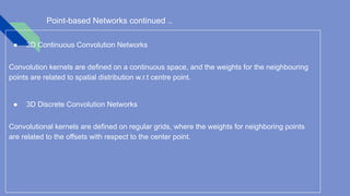 Deep learning for 3 d point clouds presentation | PDF